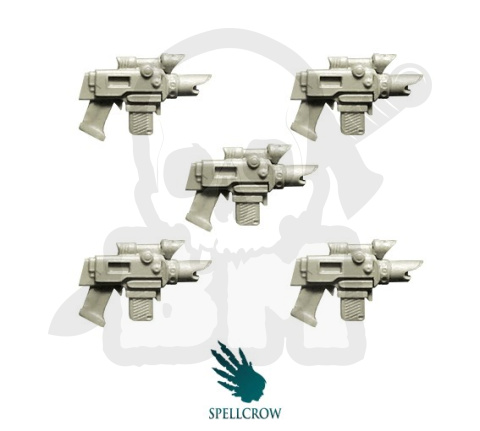 Battle-Models > Pistolety Laserowe SF Improved Laser Pistols 5 szt. dla ...